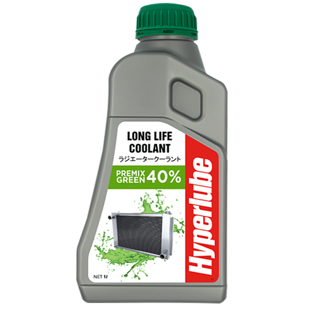 Hyperlube Long Life Coolant Premix Green – HOAT-Based Engine Protection